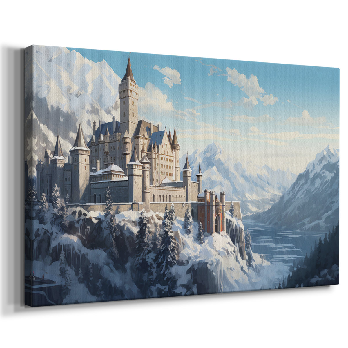 Charlton Home® Landscape Series-CVII -Gallery Wrapped Cavas | Wayfair
