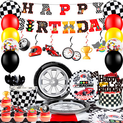 racing theme decorations