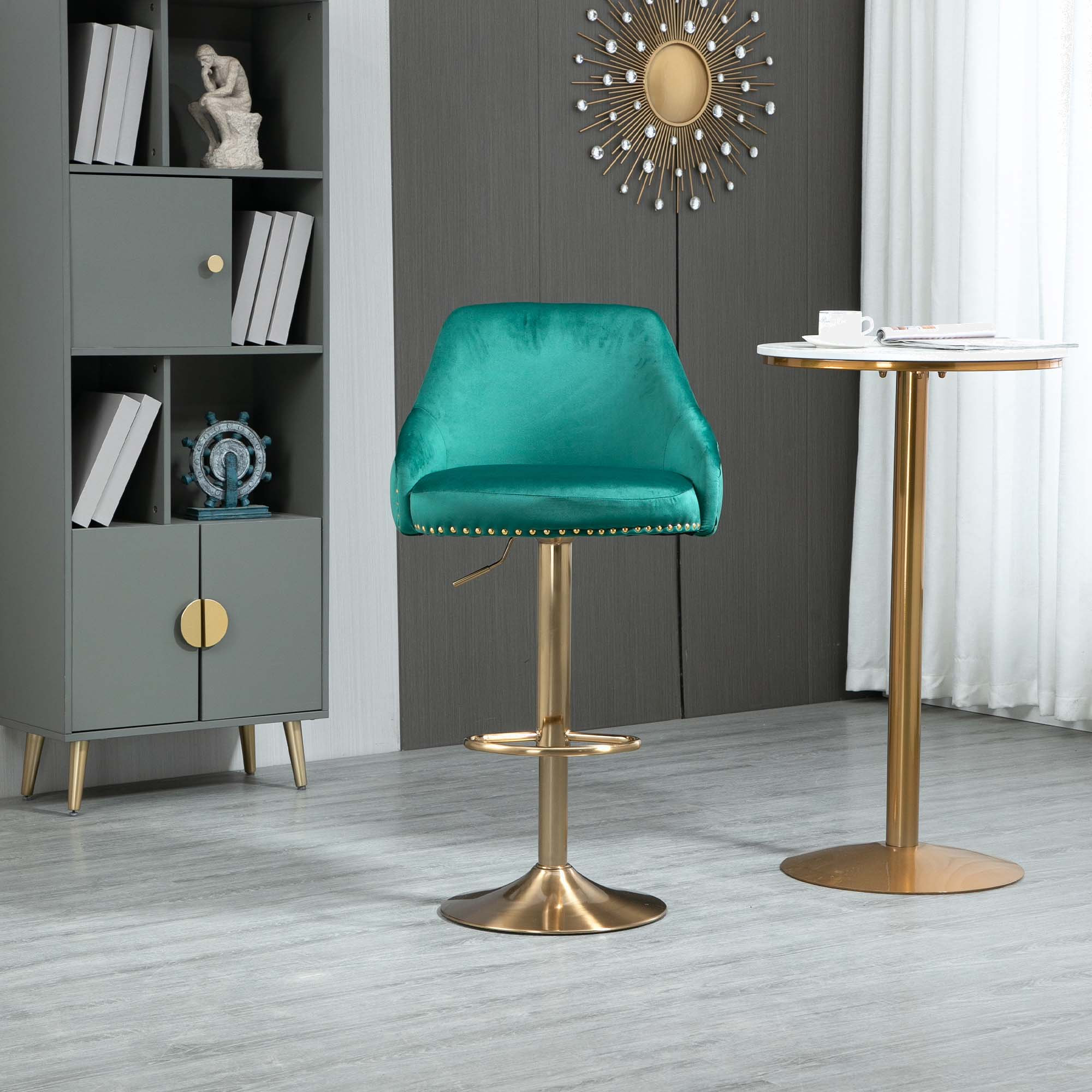 Rosdorf Park Bar Stools with Back and Footrest - Wayfair Canada