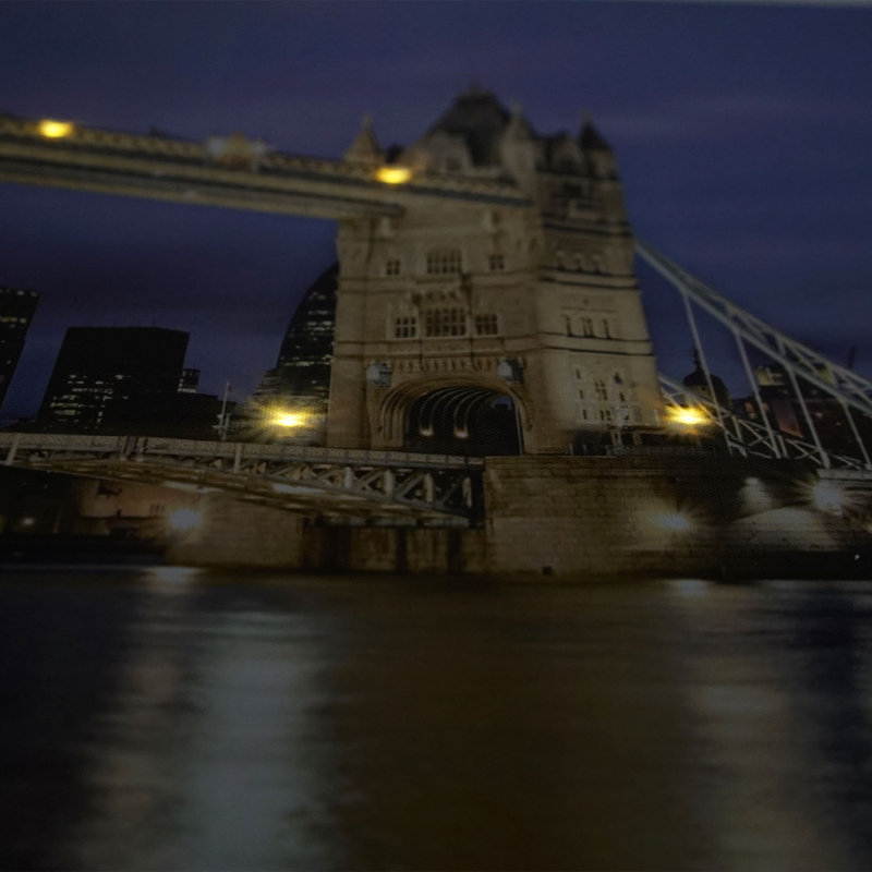 Northlight Seasonal LED Lighted Famous London Bridge Canvas Wall Art 15 ...