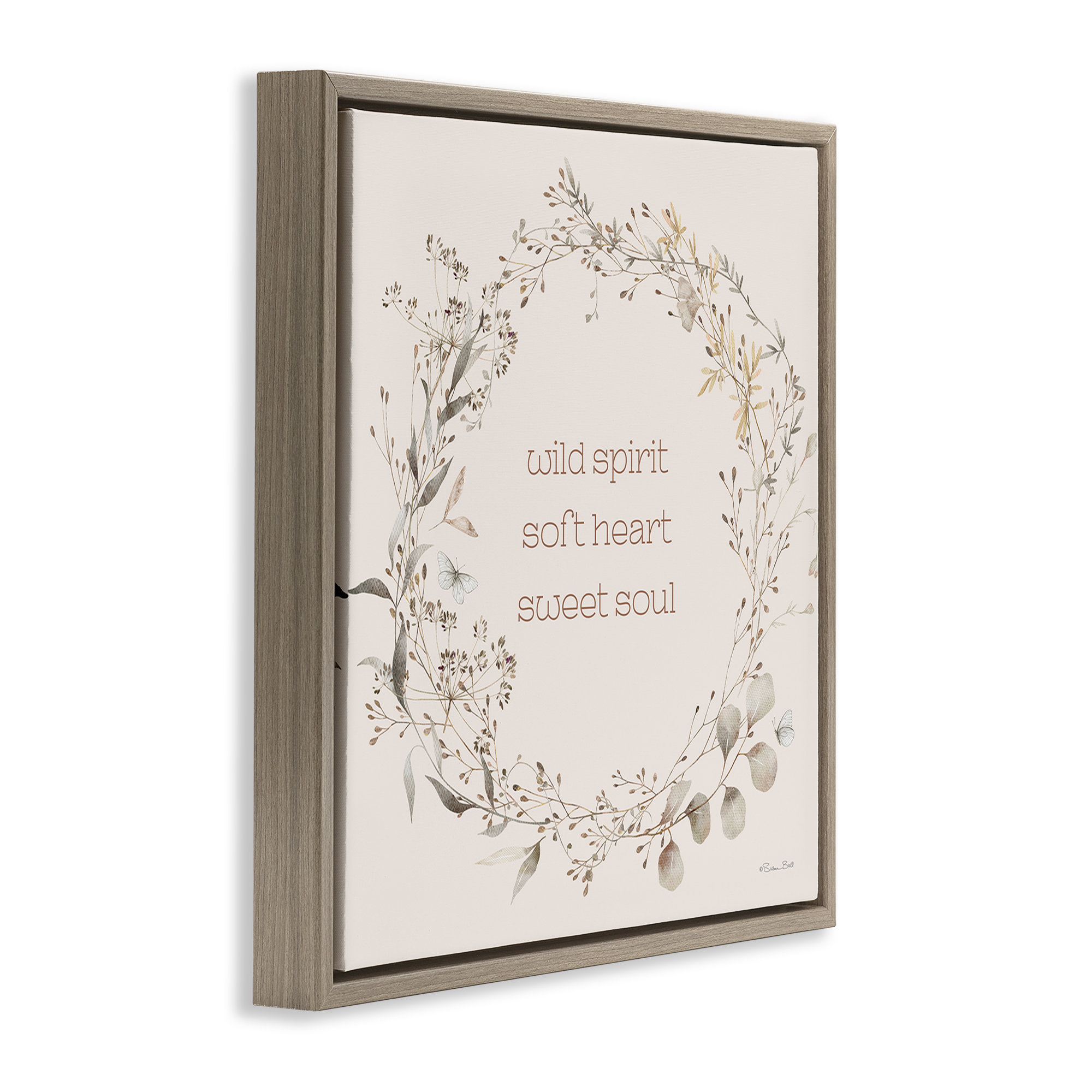 Dakota Fields Wild Spirit Soft Heart Sweet Soul Floating Frame, design ...