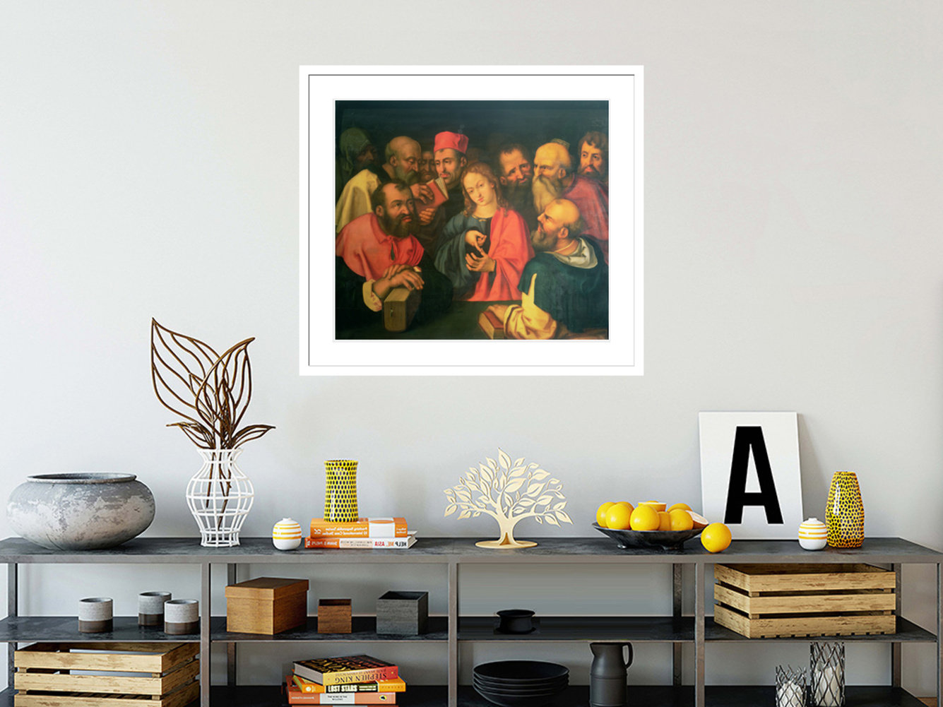 Red Barrel Studio® Christ aged twelve among the scribes by Albrecht ...