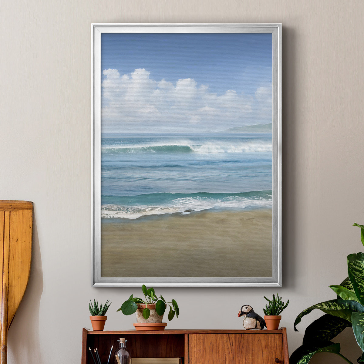 Wexford Home Timeless Waves Premium Framed Print - Ready To Hang ...