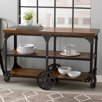 Console Tables with Casters | Wayfair