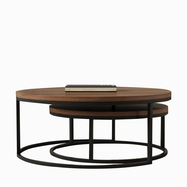 Latitude Run® Nestable Round Coffee Table & Reviews | Wayfair