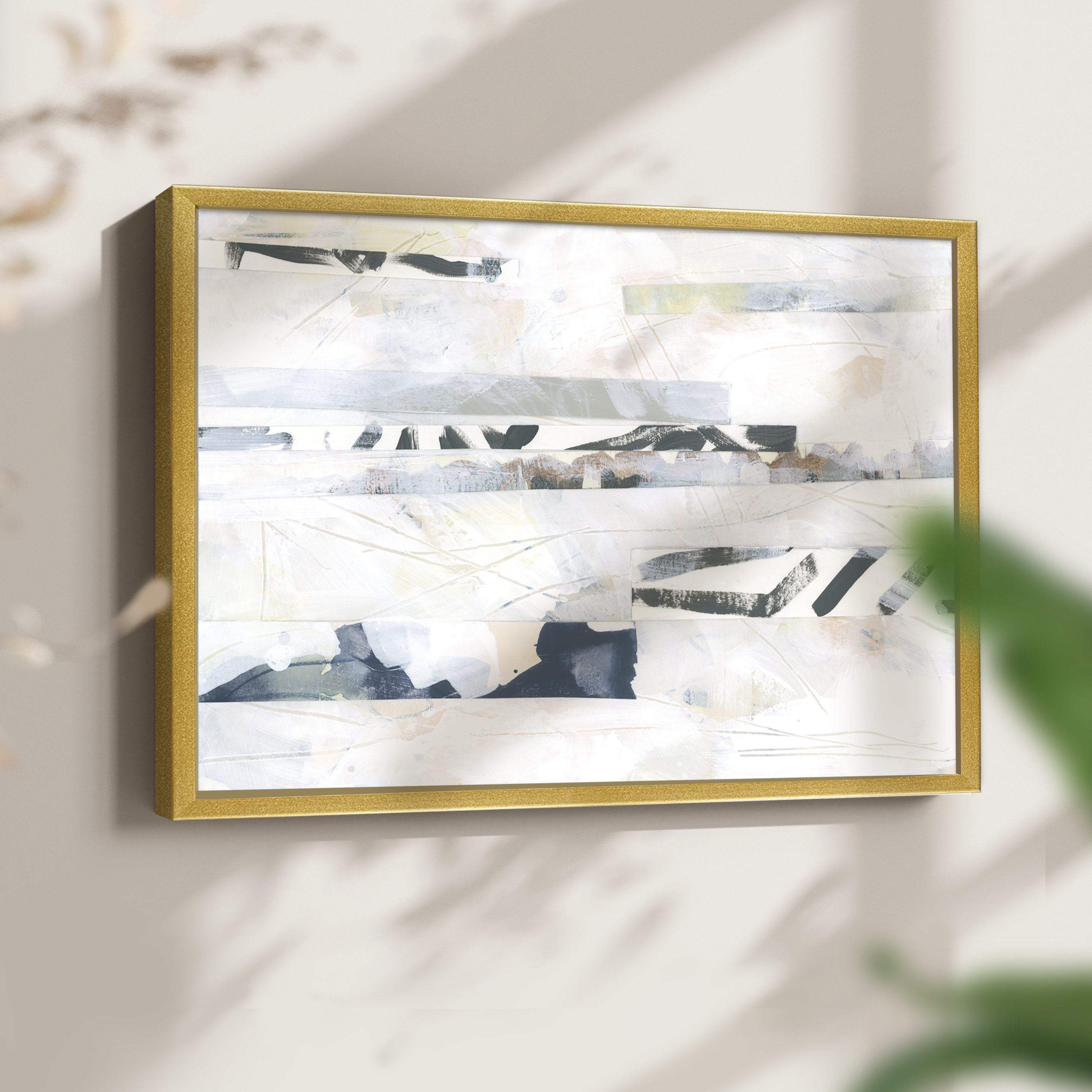 Winston Porter Pattern Camouflage I -Framed Print - Restickable | Wayfair