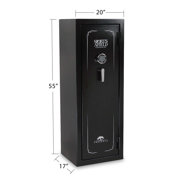 Sports Afield Preserve 18-Gun Fire and Waterproof Gun Safe with ...