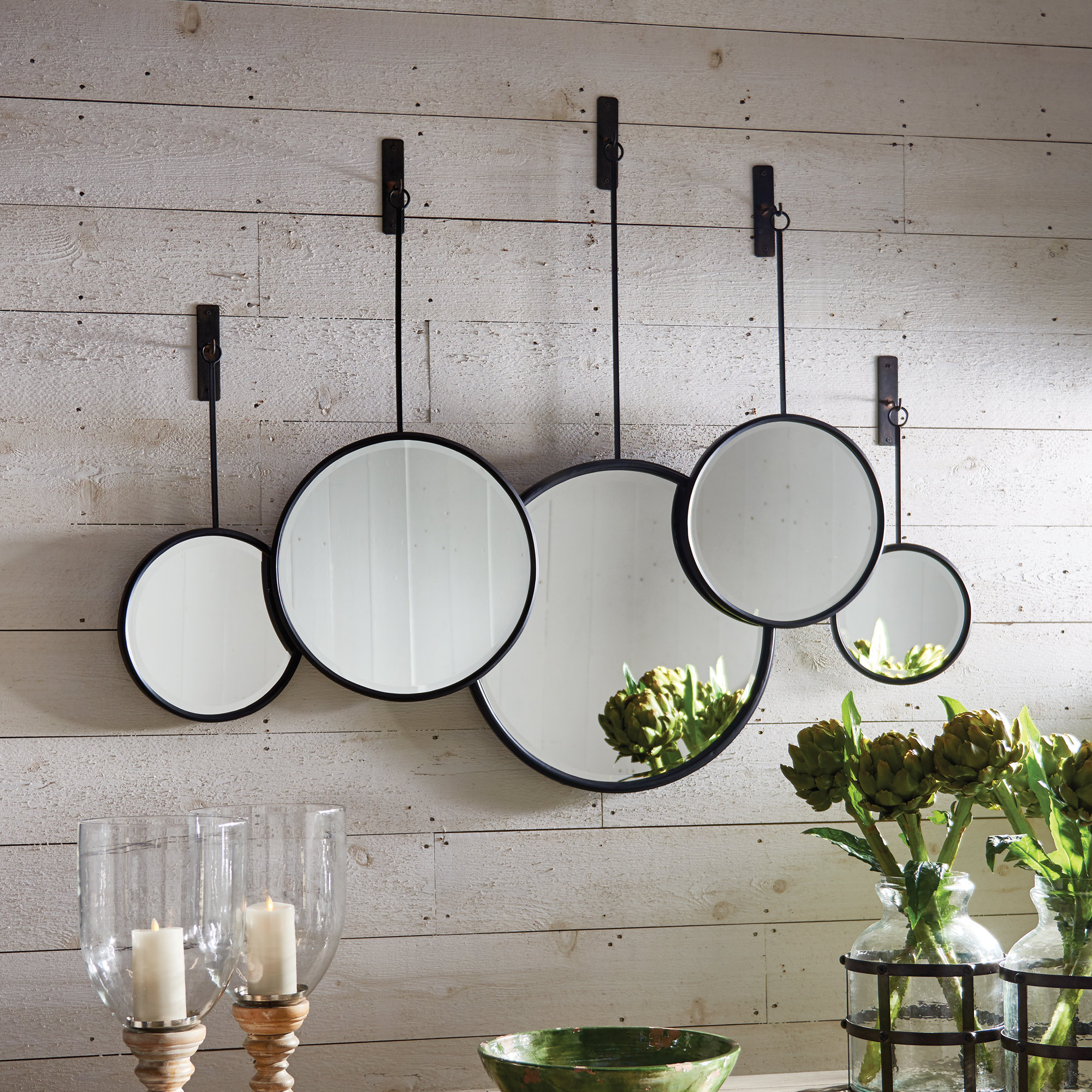 Trent Austin Design® Zigler Metal Flat Wall Mirror | Wayfair