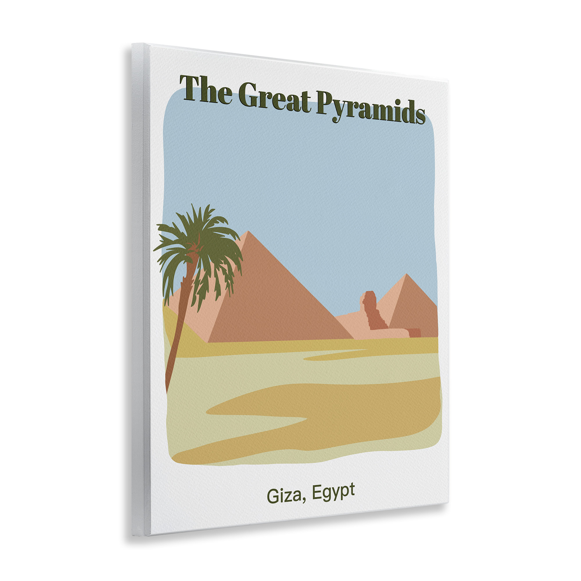 Stupell Industries Great Pyramids Architecture Wall Plaque Art by ...