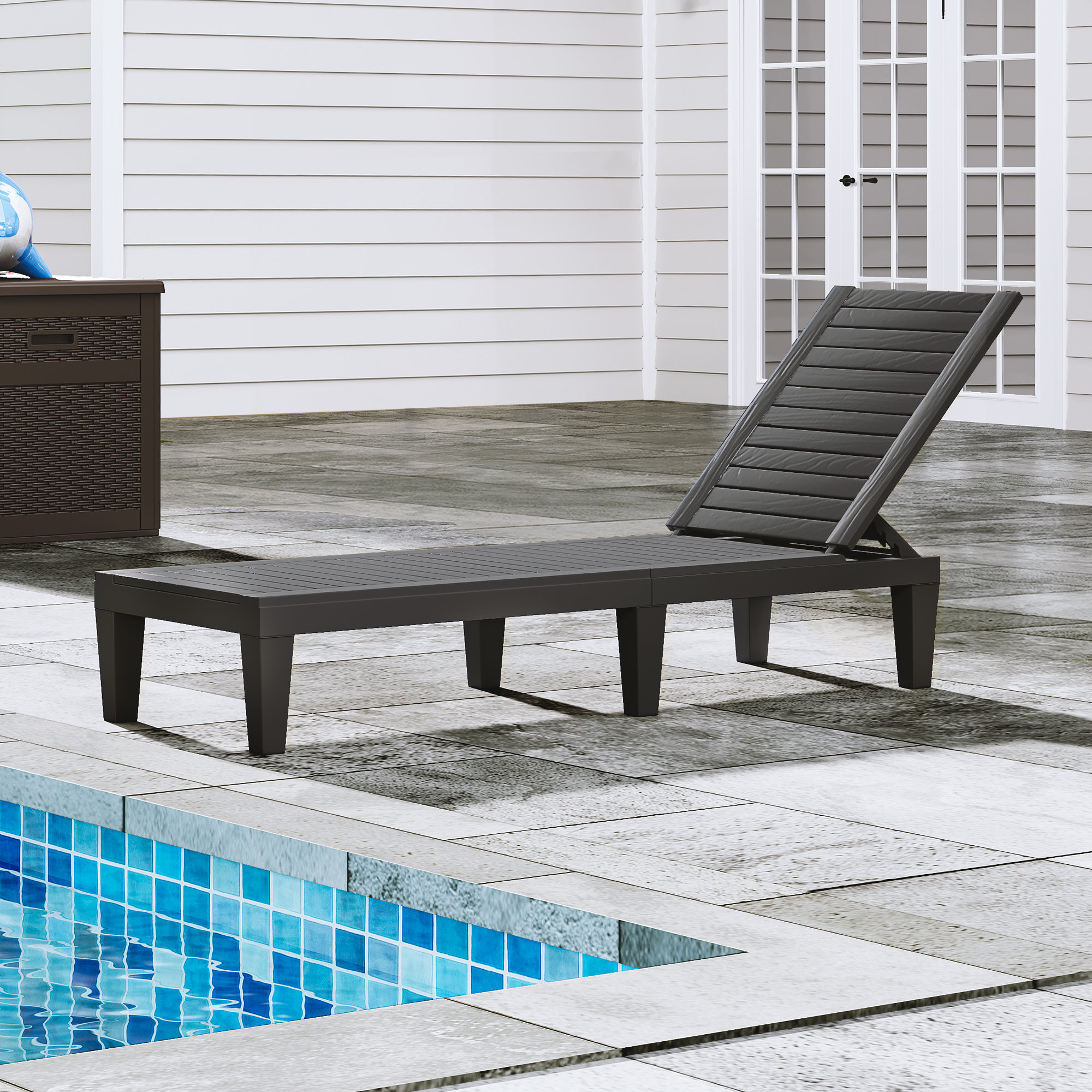 Lark Manor Alizay 74.5'' Long Reclining Single Chaise & Reviews ...