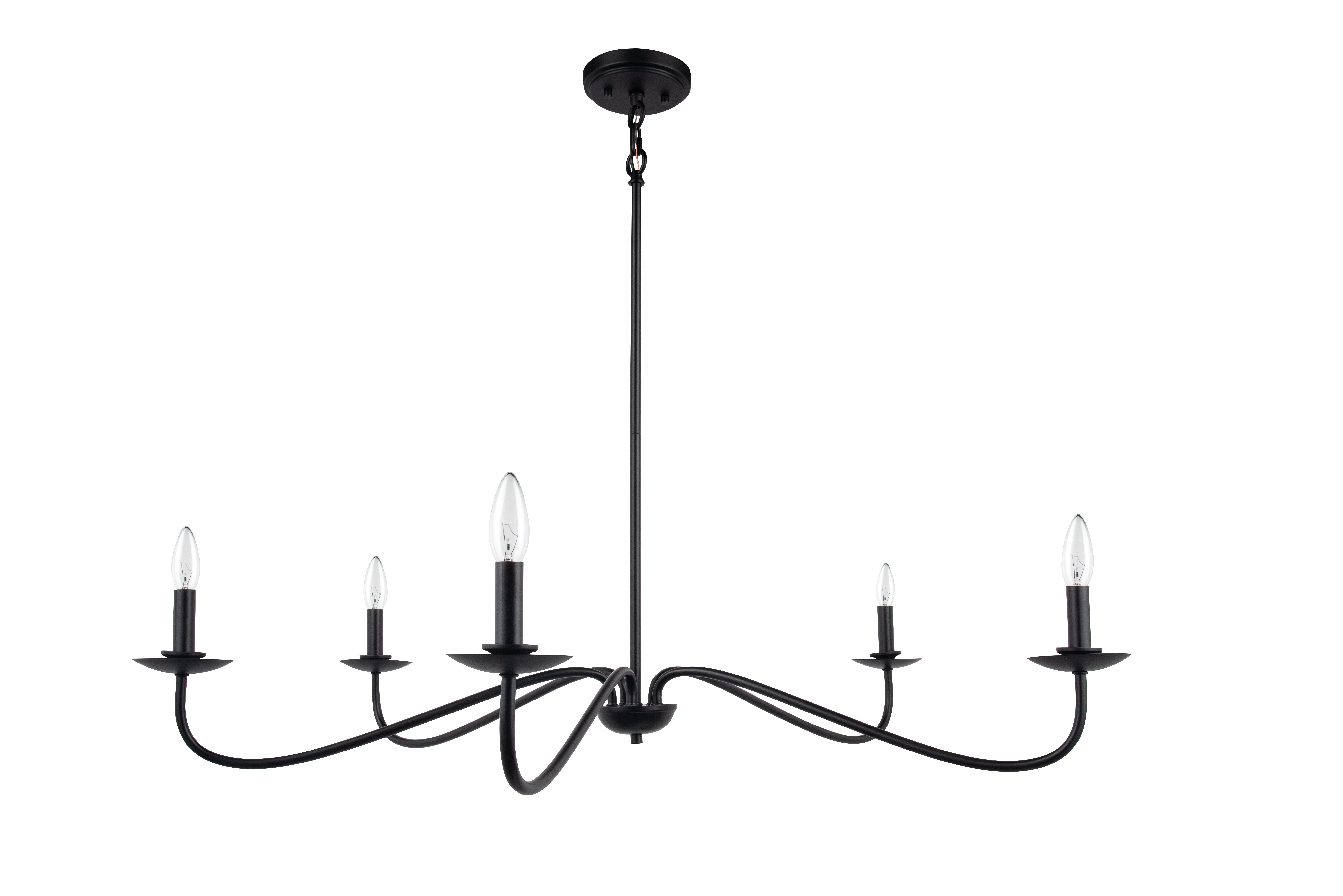 Mercer41 Grimbly 5 - Light Dimmable Classic / Traditional Chandelier ...