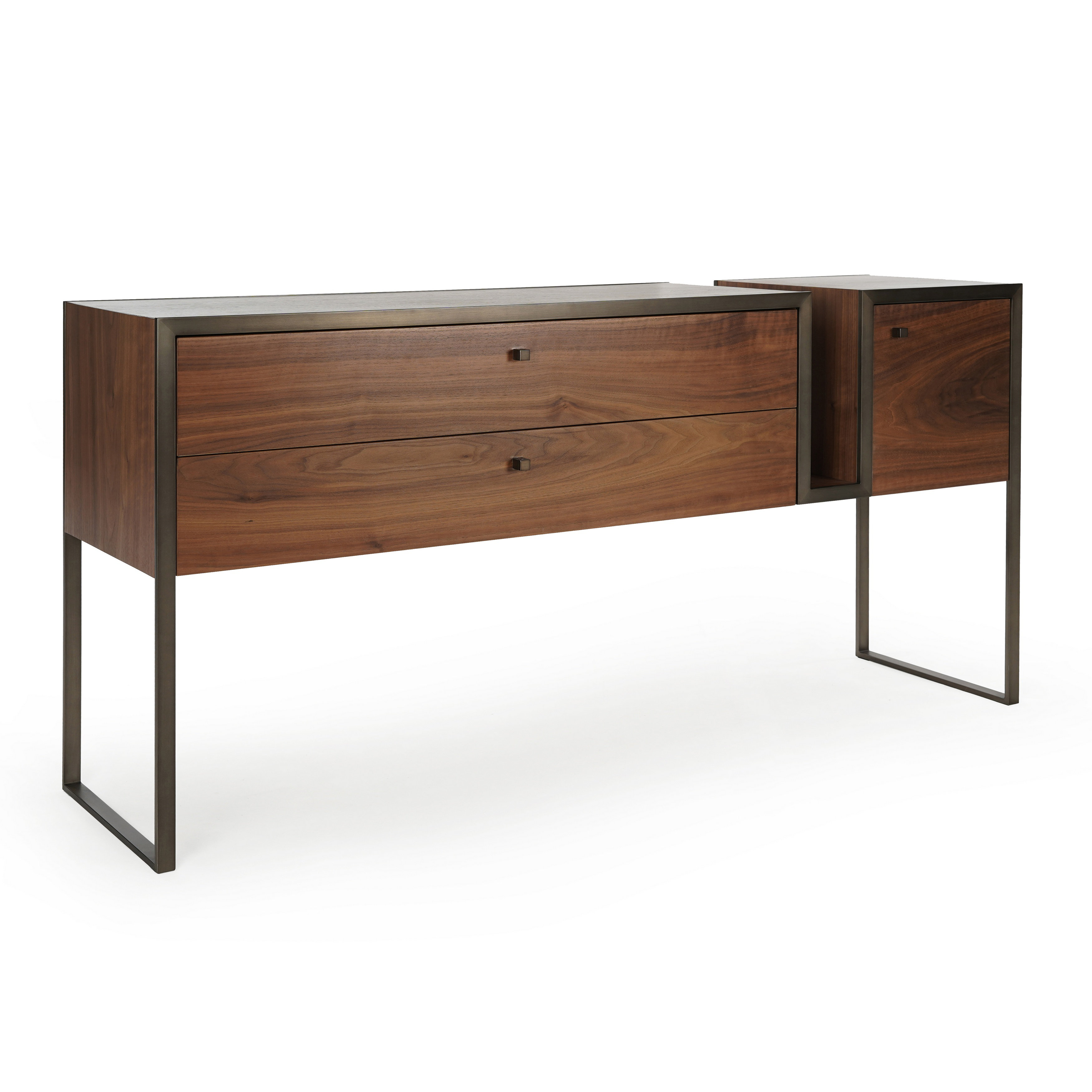 17 Stories Chevell 59'' Wide 2 Drawer Buffet Table | Wayfair