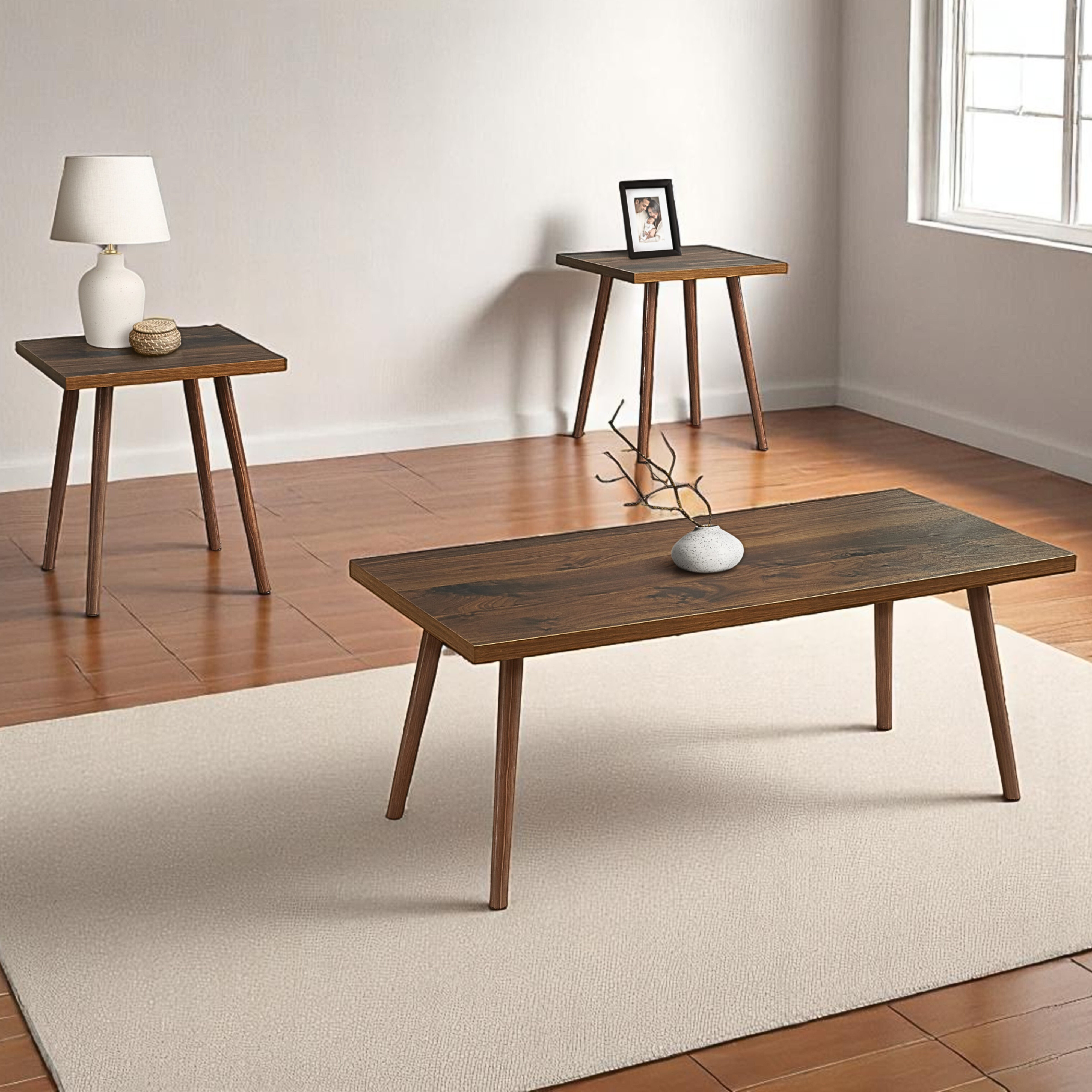 George Oliver Packer Table Set 3pcs | Wayfair