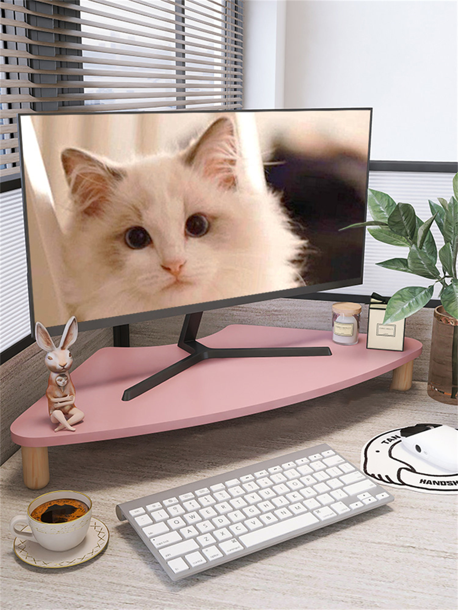 Inbox Zero Maurika Manufactured Wood Monitor Stand | Wayfair