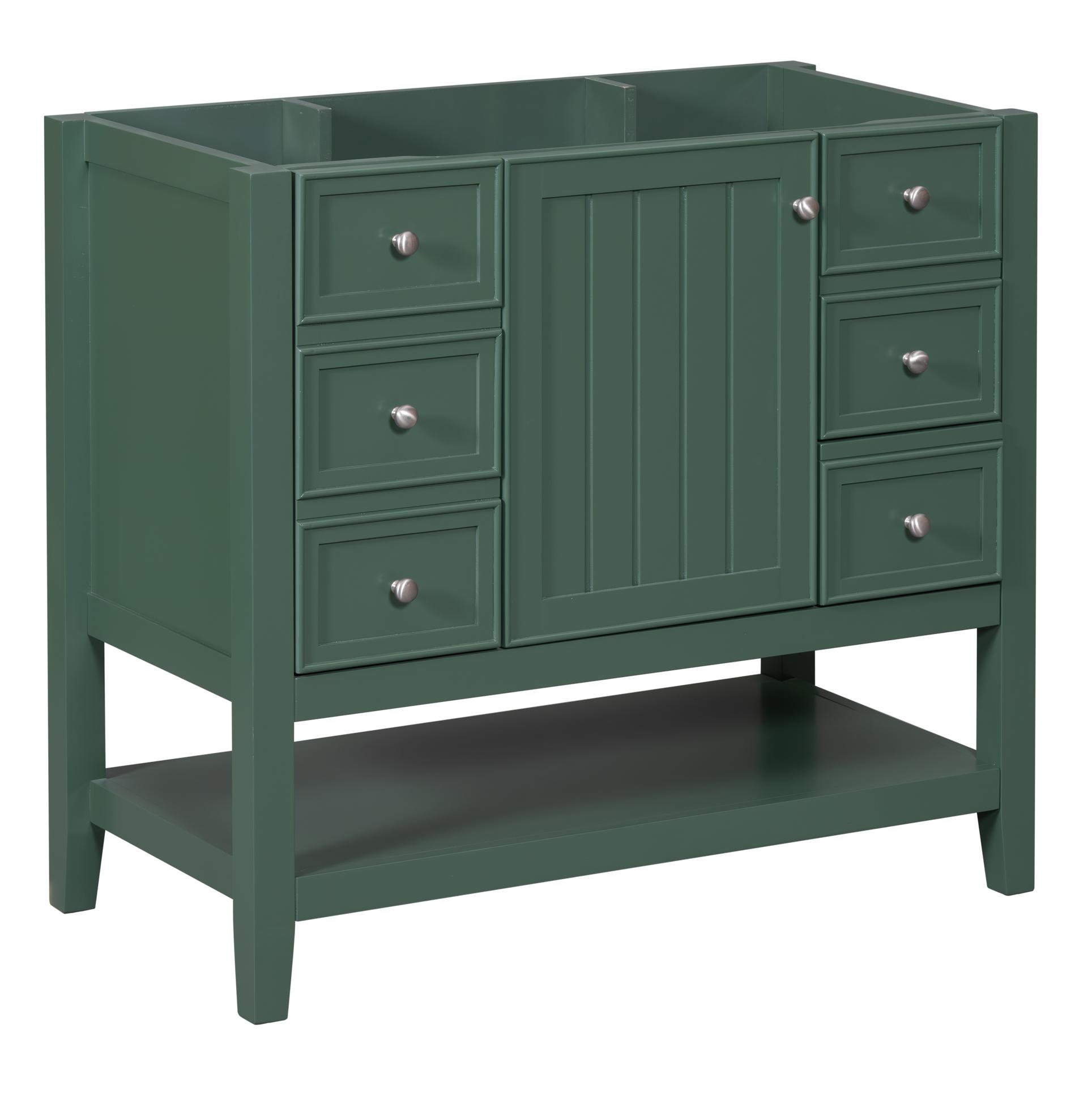 Inhouse 35.52'' Single Bathroom Vanity Base Only | Wayfair