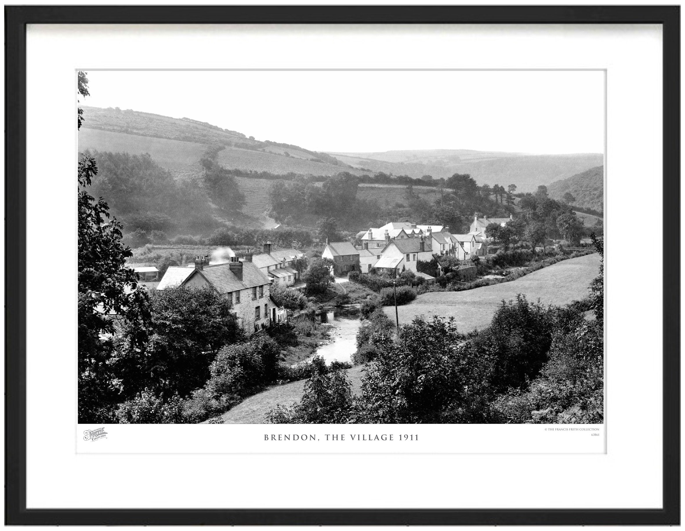 The Francis Frith Collection 'Brendon, the Village 1911' - Picture ...