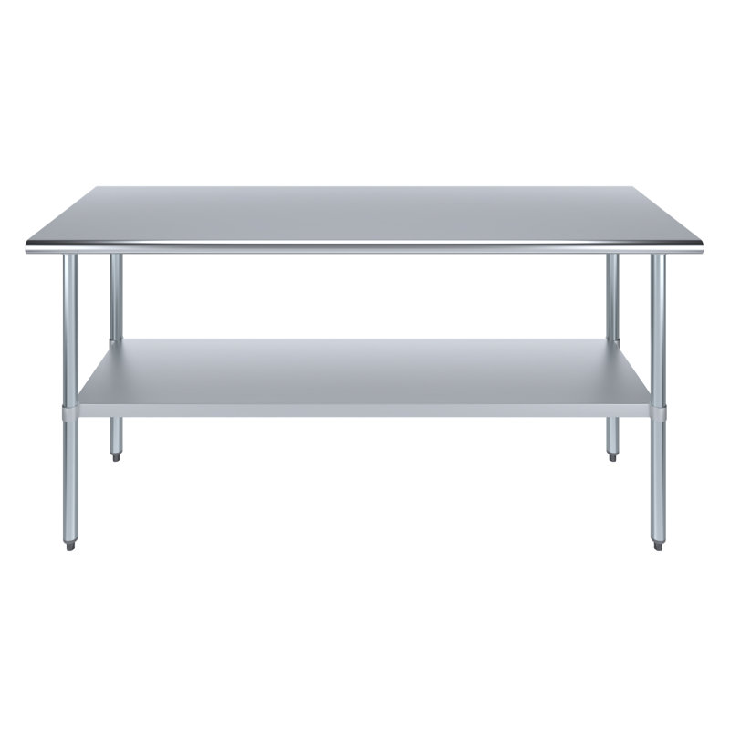 Amgood Stainless Steel Top Workbench & Reviews | Wayfair