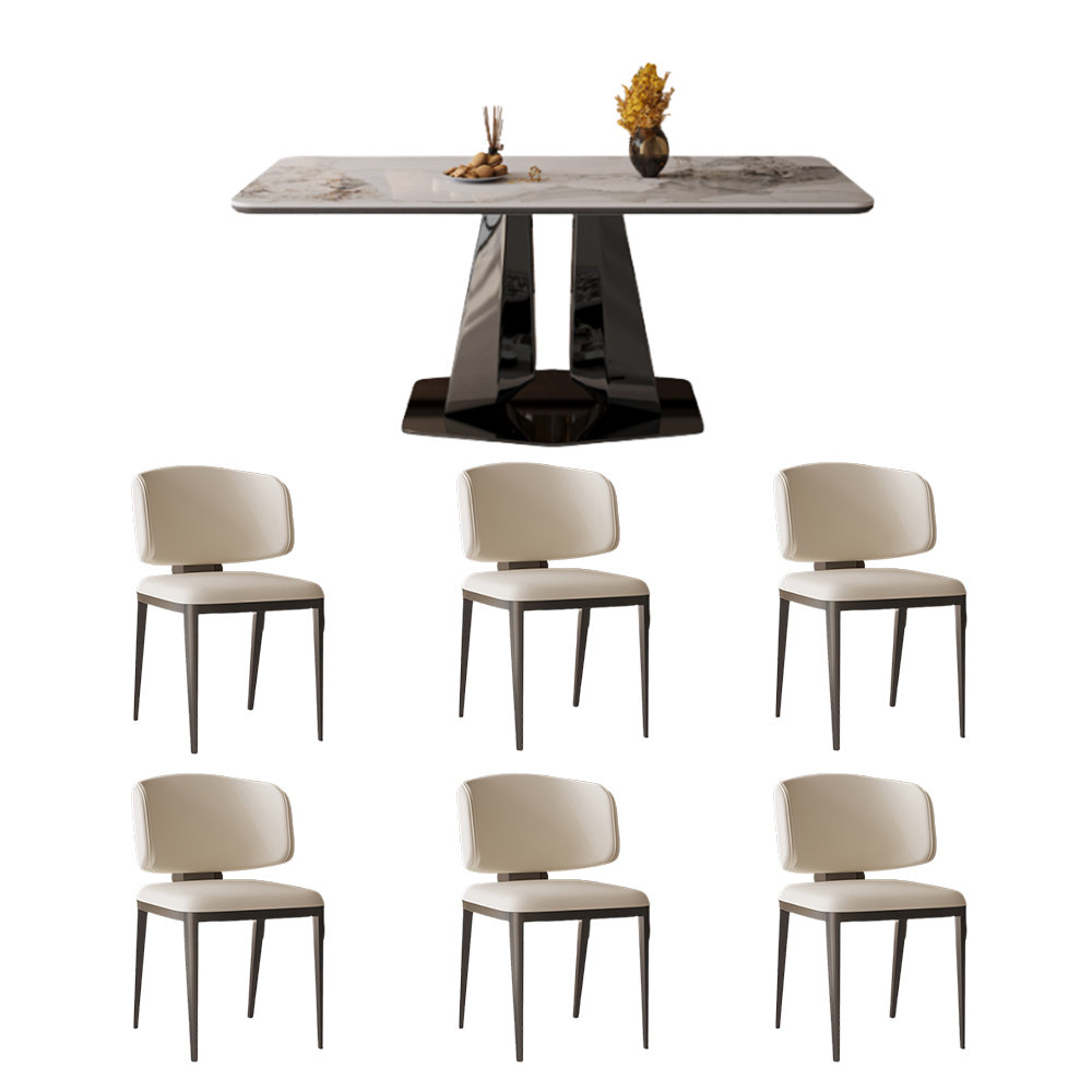 ZKuylo Modern simplicity sintered stone dining table sets - Wayfair Canada