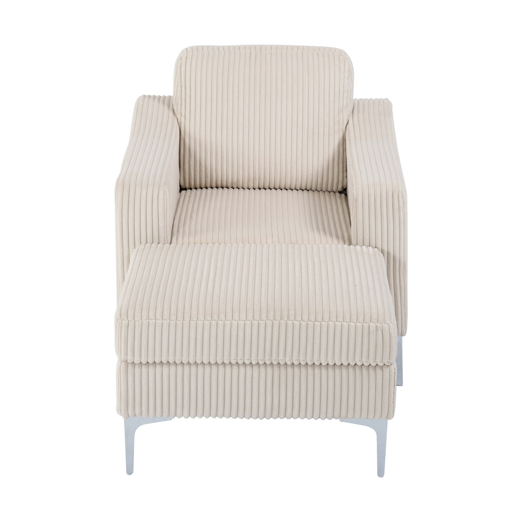 Latitude Run® Corduroy Sectional With Storage Flexible , Modular Design ...