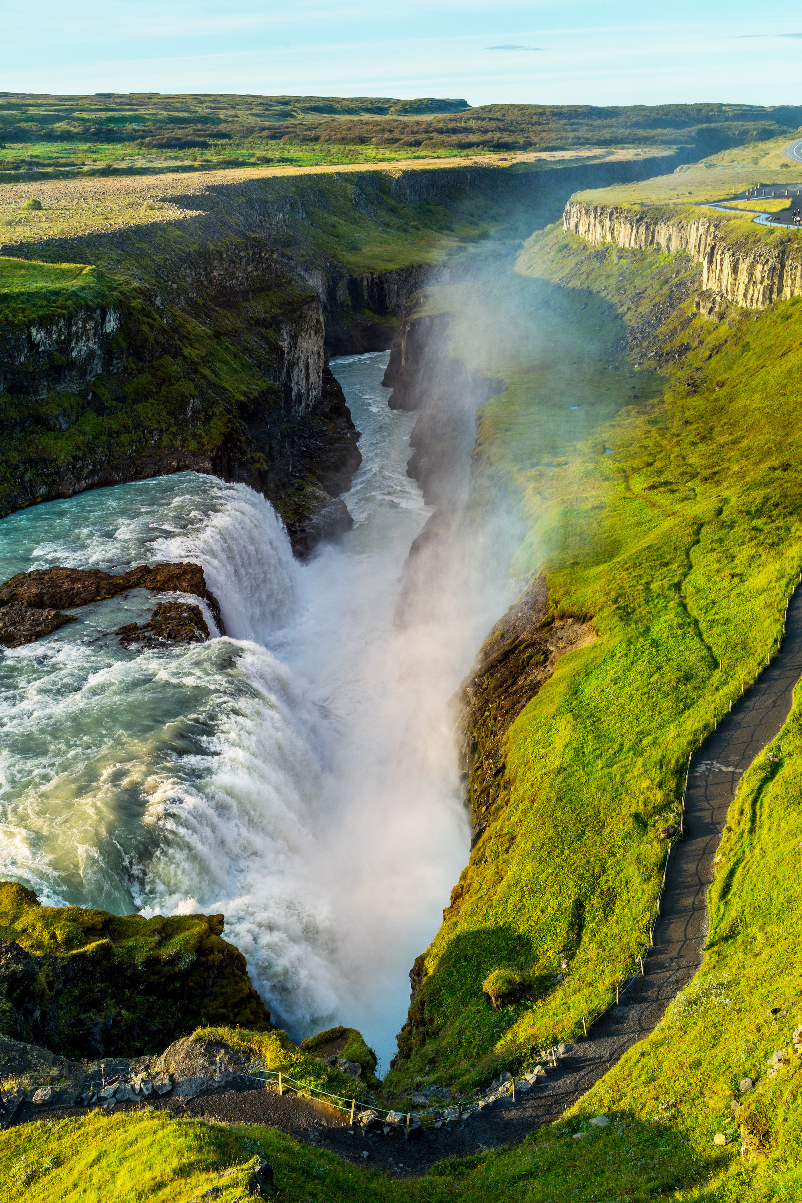 Loon Peak® Gullfoss Waterfall In Iceland - Wayfair Canada