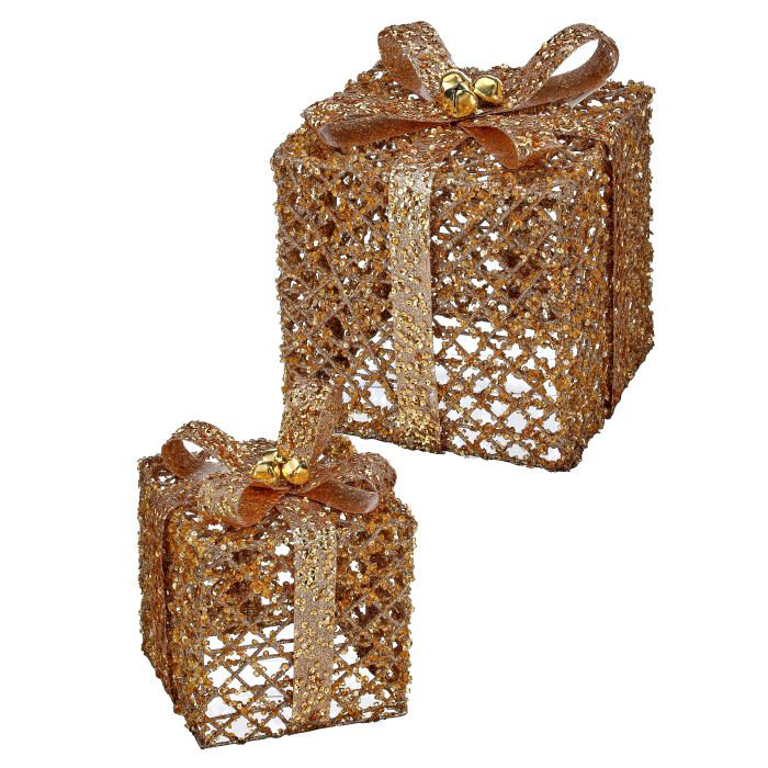 Regency International 2 Piece Glitter Gift Box Set | Wayfair