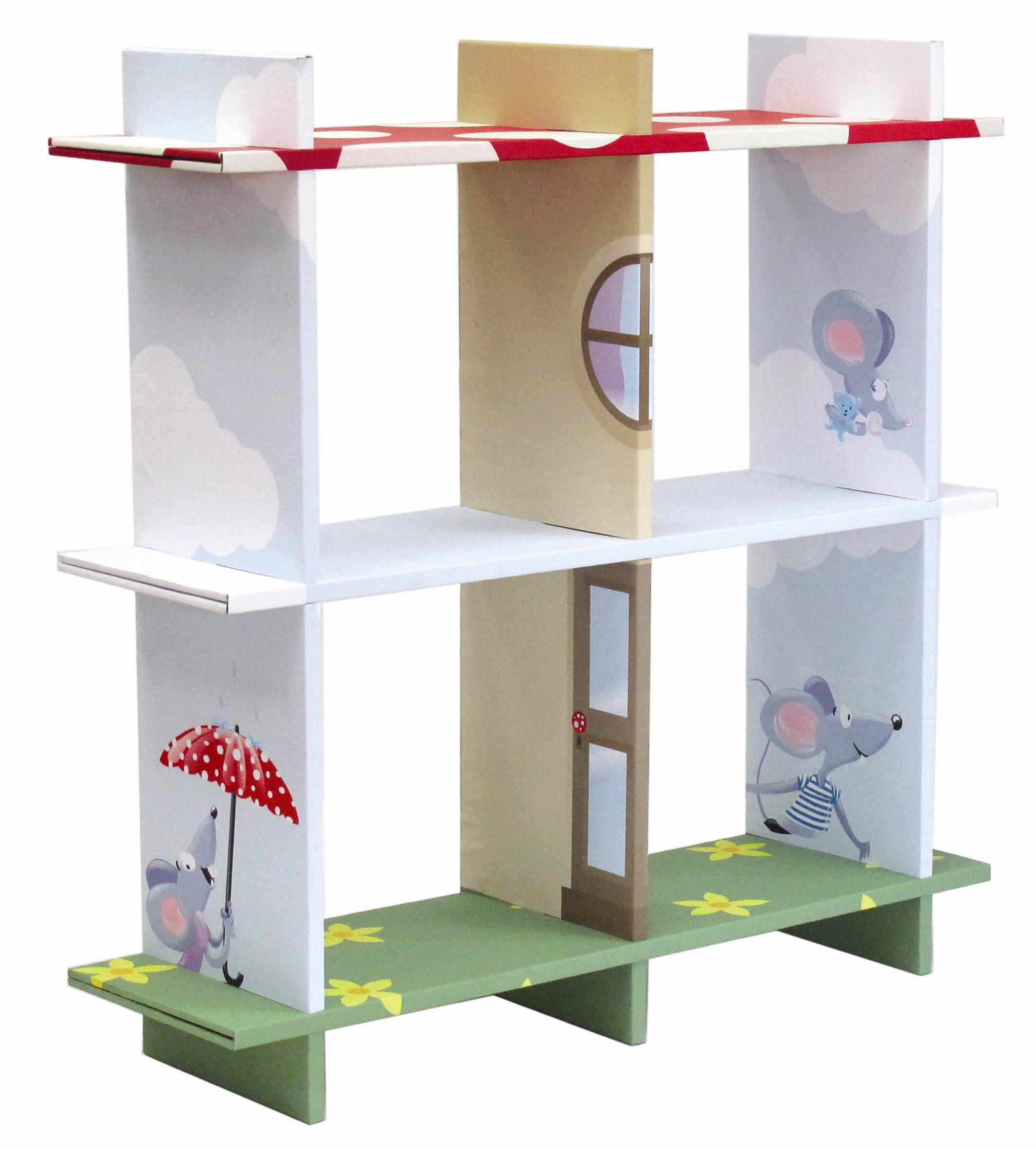 Krooom Beehive Bookcase - Wayfair Canada