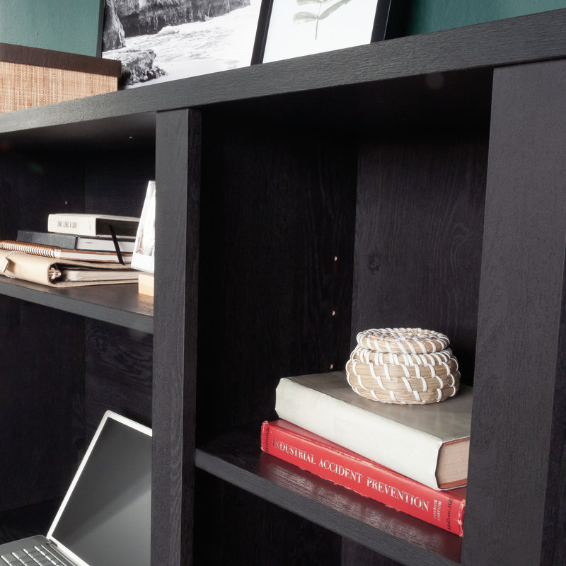 Ebern Designs Jeraldyn 27.008" H x 60" W x 11.496" D Desk Hutch ...