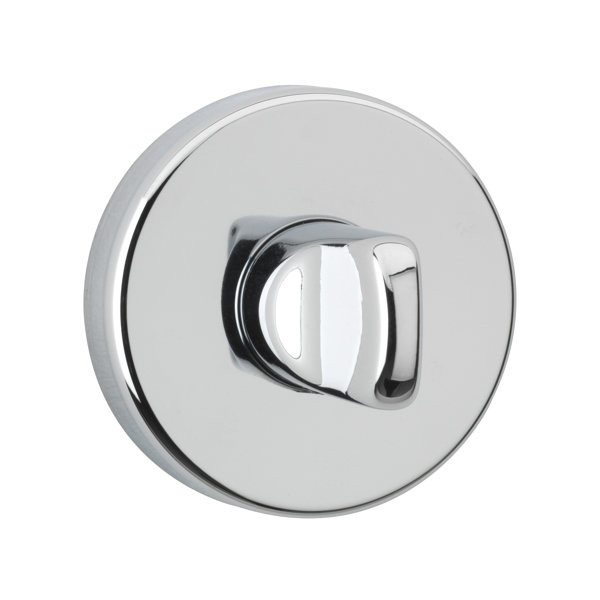 Urfic Round Bathroom Escutcheon, Chrome | Wayfair.co.uk