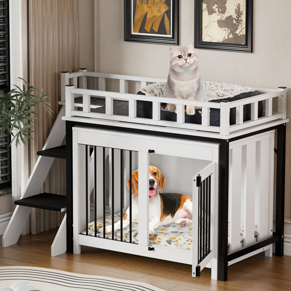 Archie & Oscar™ Dog Crate Furniture, Wooden Cage Kennel Furniture ...