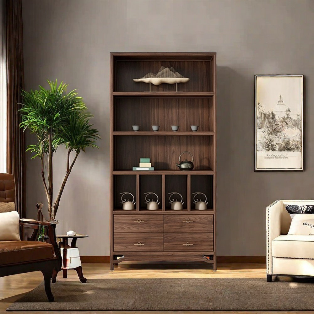 Parttlion New Chinese style bookcase | Wayfair