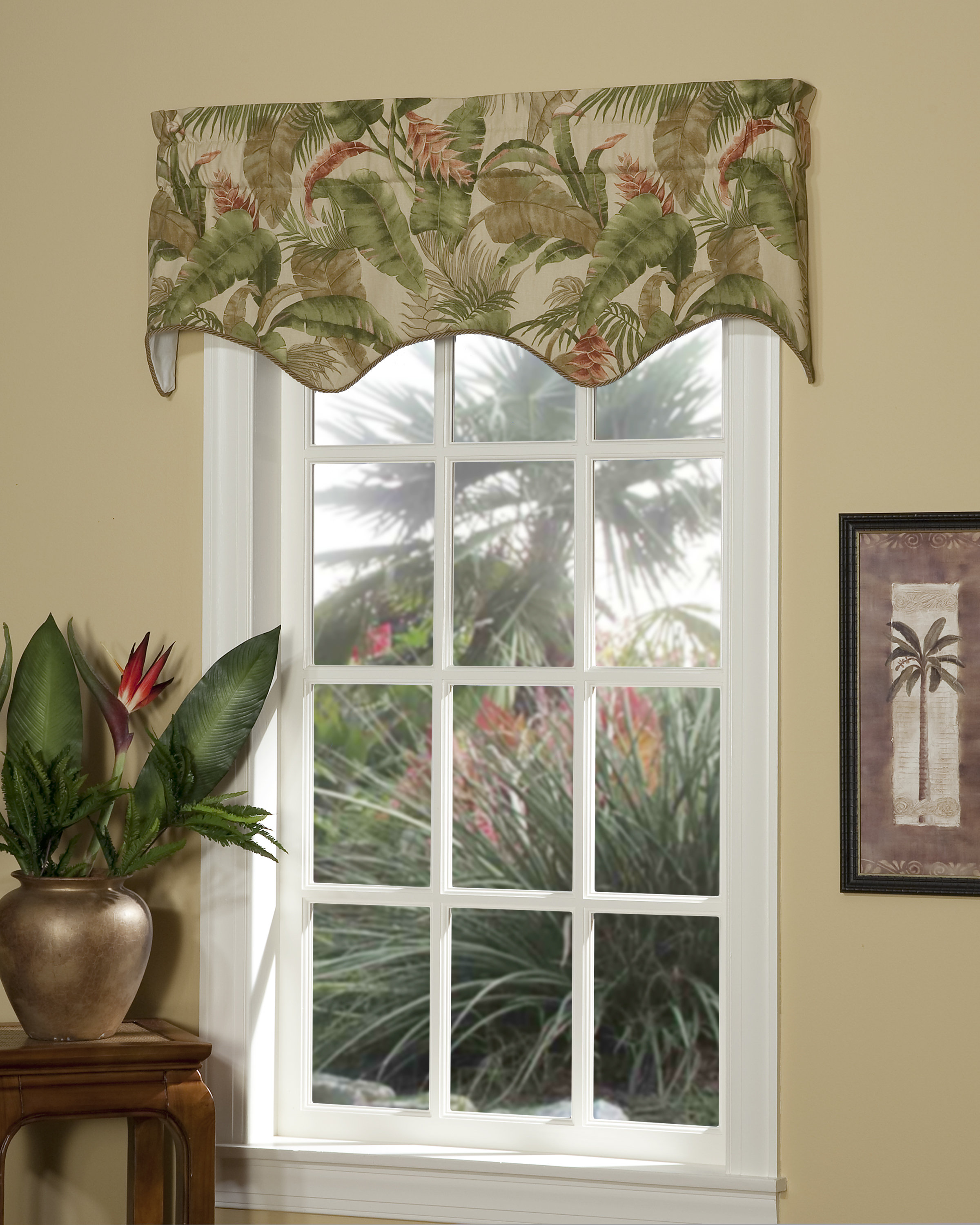 Thomasville At Home La Selva Natural Tropical Cotton Floral Filler ...