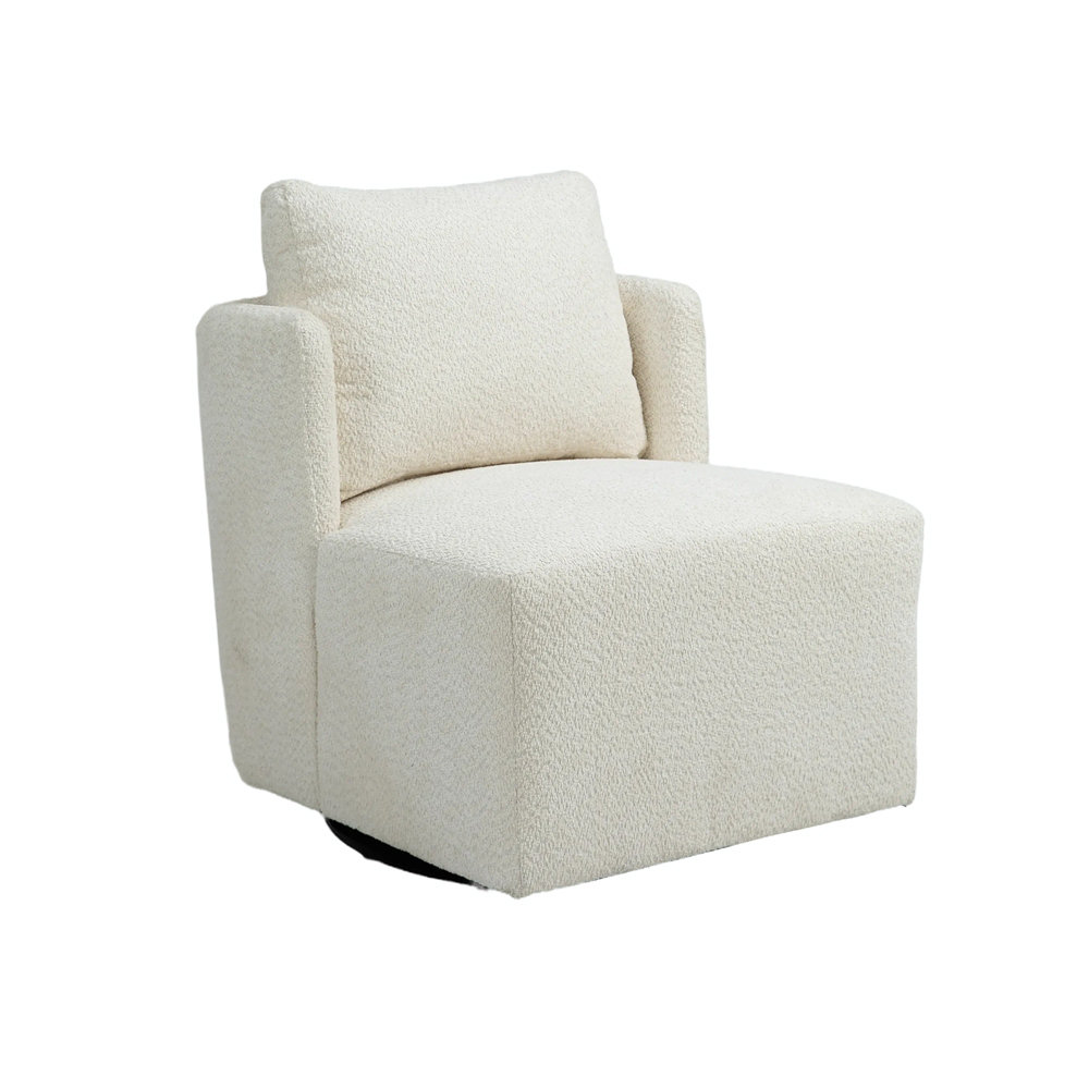 Latitude Run® Tumi 24.41" Wide Swivel Barrel Chair, Accent Chair, Sofa ...