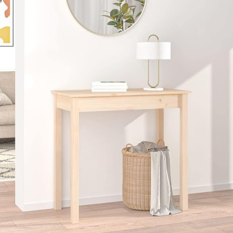 ClassicLiving Odige 80Cm Solid Wood Console Table | Wayfair.co.uk