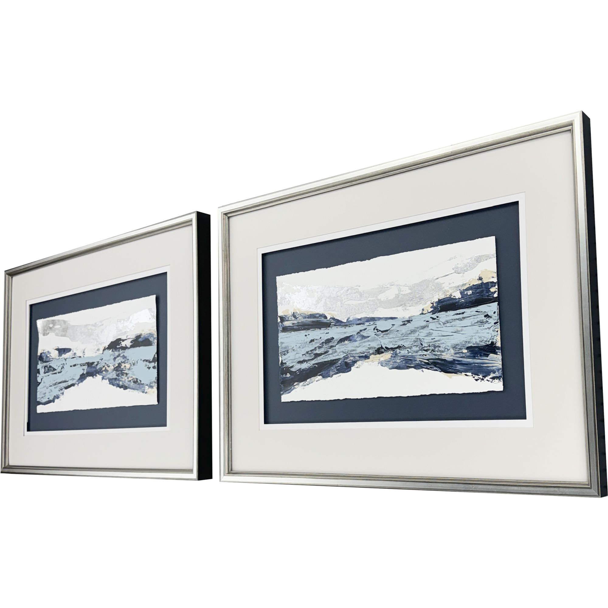 Paragon Blue View S/2 Painting by Libby Langdon Paragon | Perigold