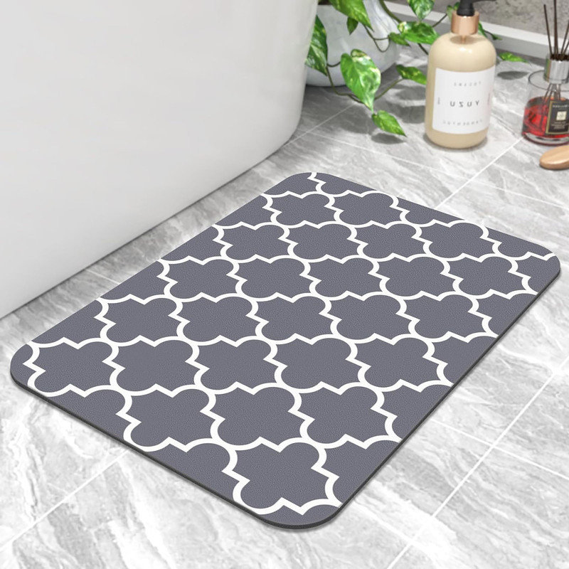 Lark Manor Anti-slip Quick Dry Bath Rug, Washable Bath Rugs for ...