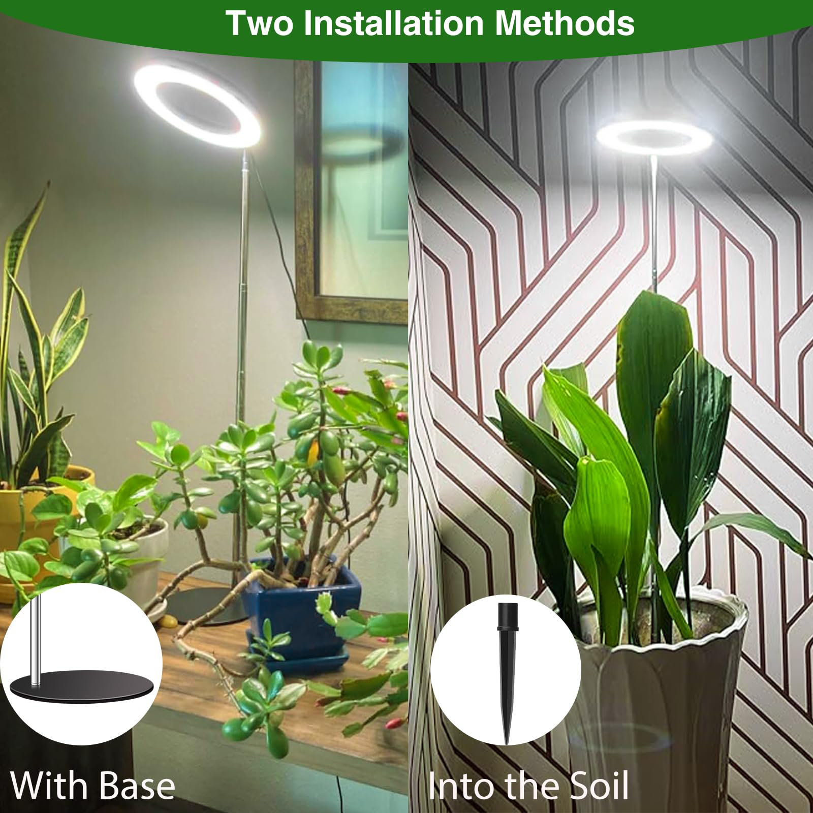 BEACHWATER POOL & SPA, LLC Grow Lights For Indoor Plants Full Spectrum ...