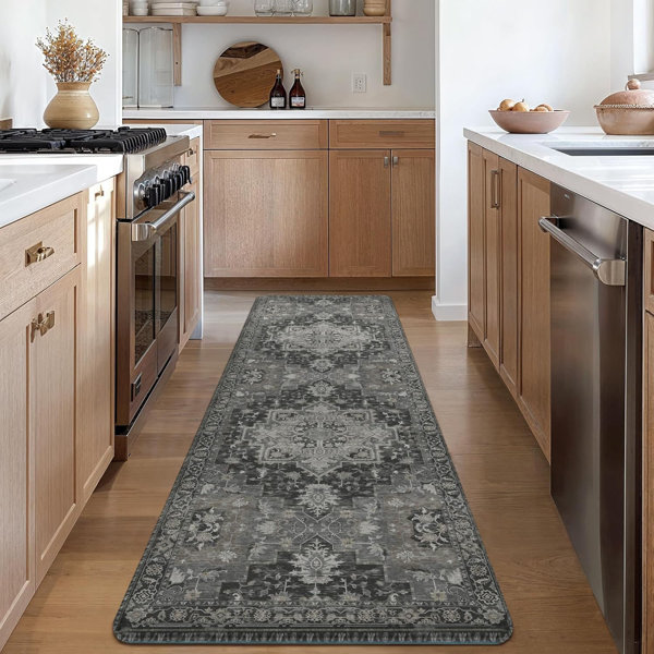 Bungalow Rose Waterproof Kitchen Rugs, Non Slip Foam Comfort Standing ...