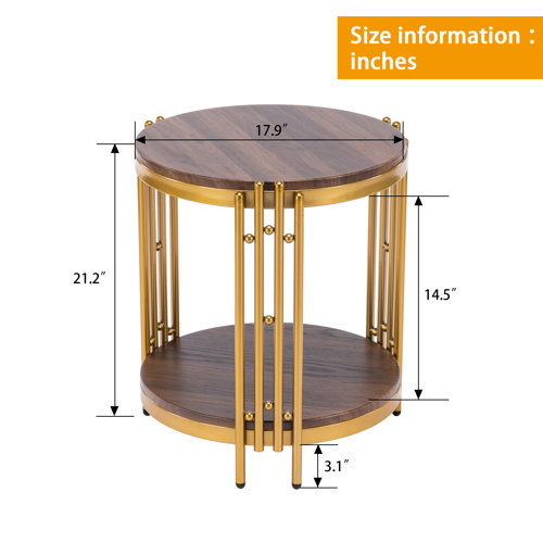 Willa Arlo Interiors Winchcombe End Table & Reviews | Wayfair