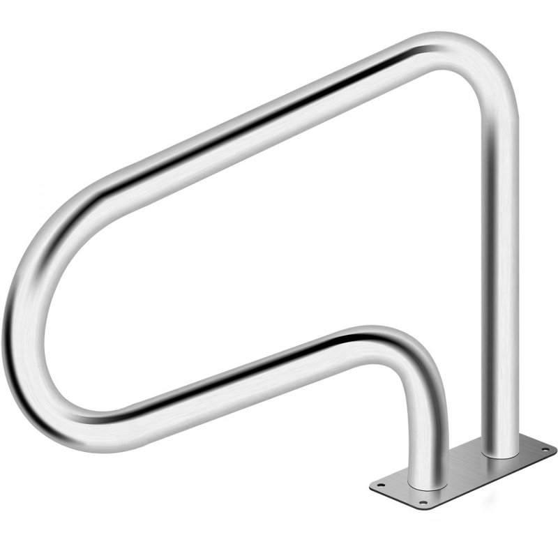 Stellweilan Tessberg Pool Handrail, 32 x 22.5 Swimming Pool Stair Rail ...