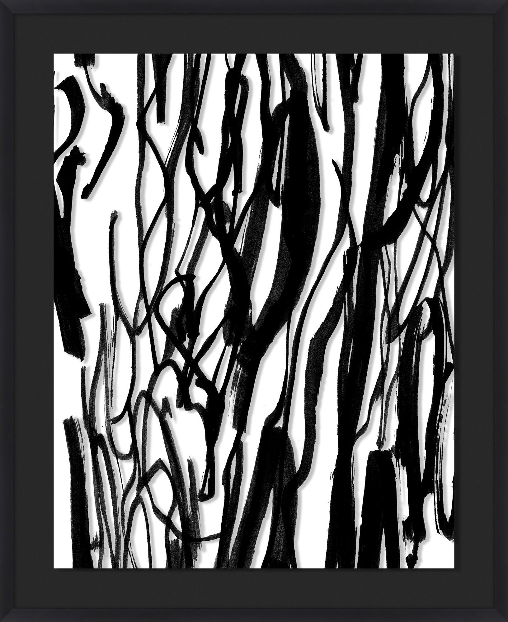 Wendover Art Group Shadowed Lines 4 by Mat Sanders - Shadow Box ...