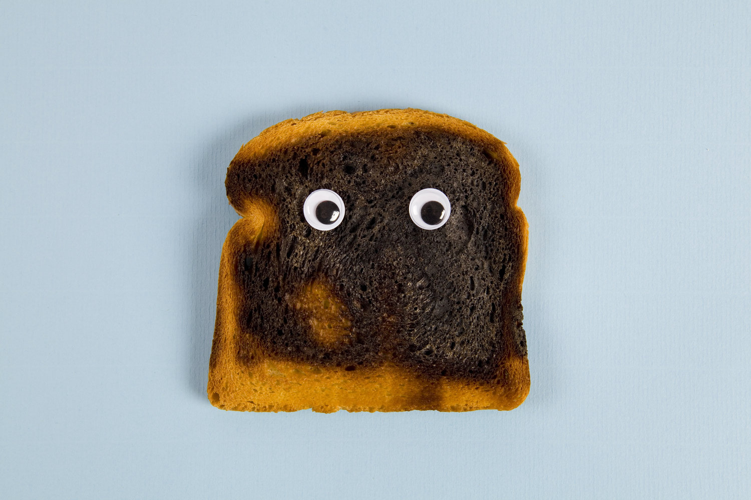 Hokku Designs Burned Bread - Wrapped Canvas Photograph | Wayfair
