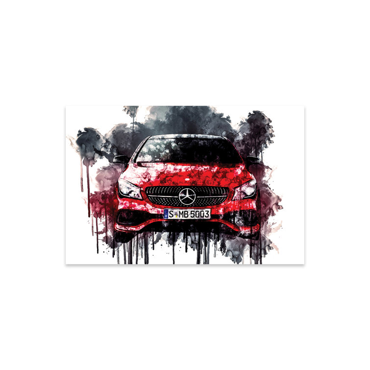 Williston Forge 2017 Mercedes Benz CLA On Plastic/Acrylic by Sissy ...