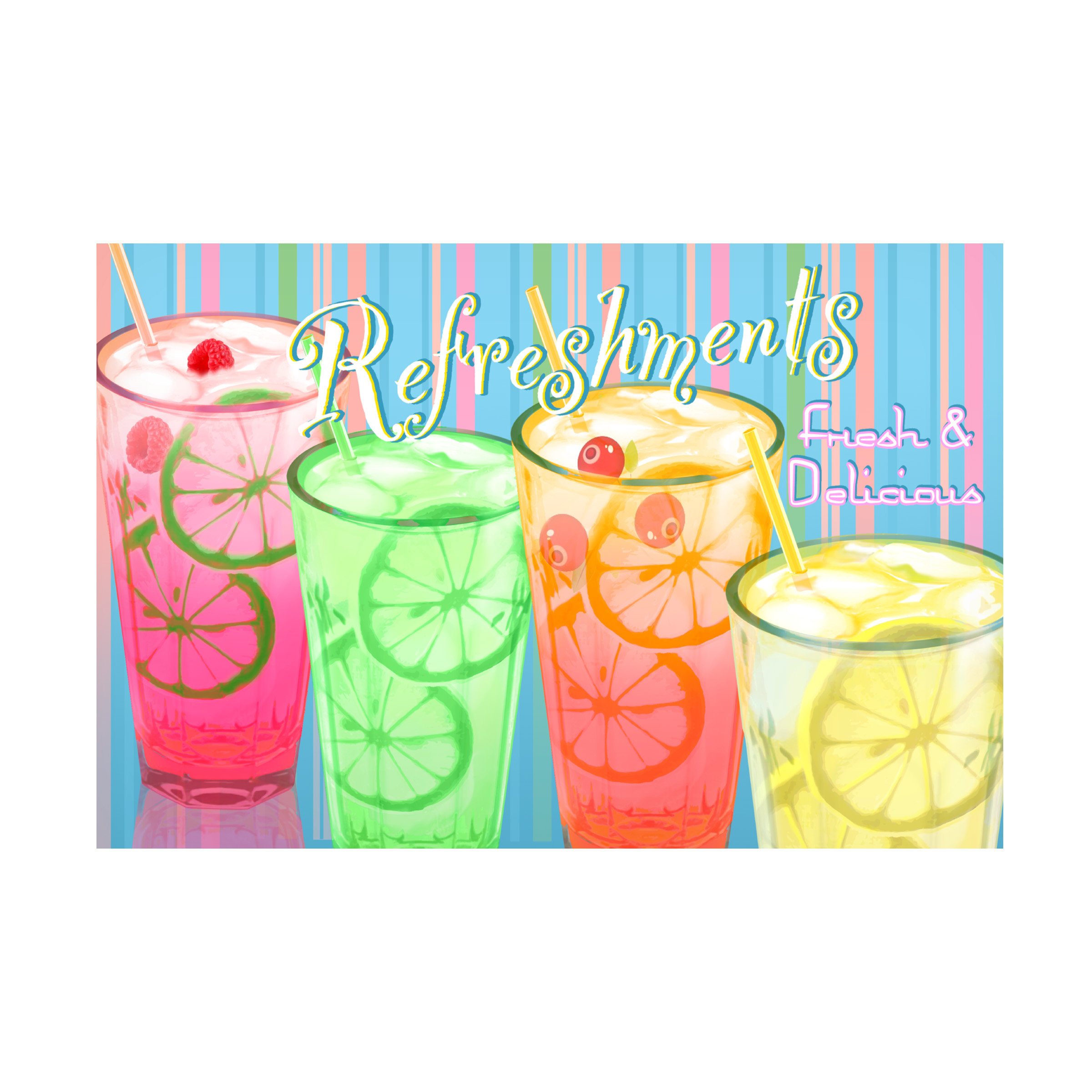 Winston Porter Refreshments by RetroPlanet Canvas Art | Wayfair