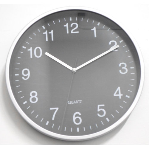 Chrome Wall Clocks You'll Love | Wayfair