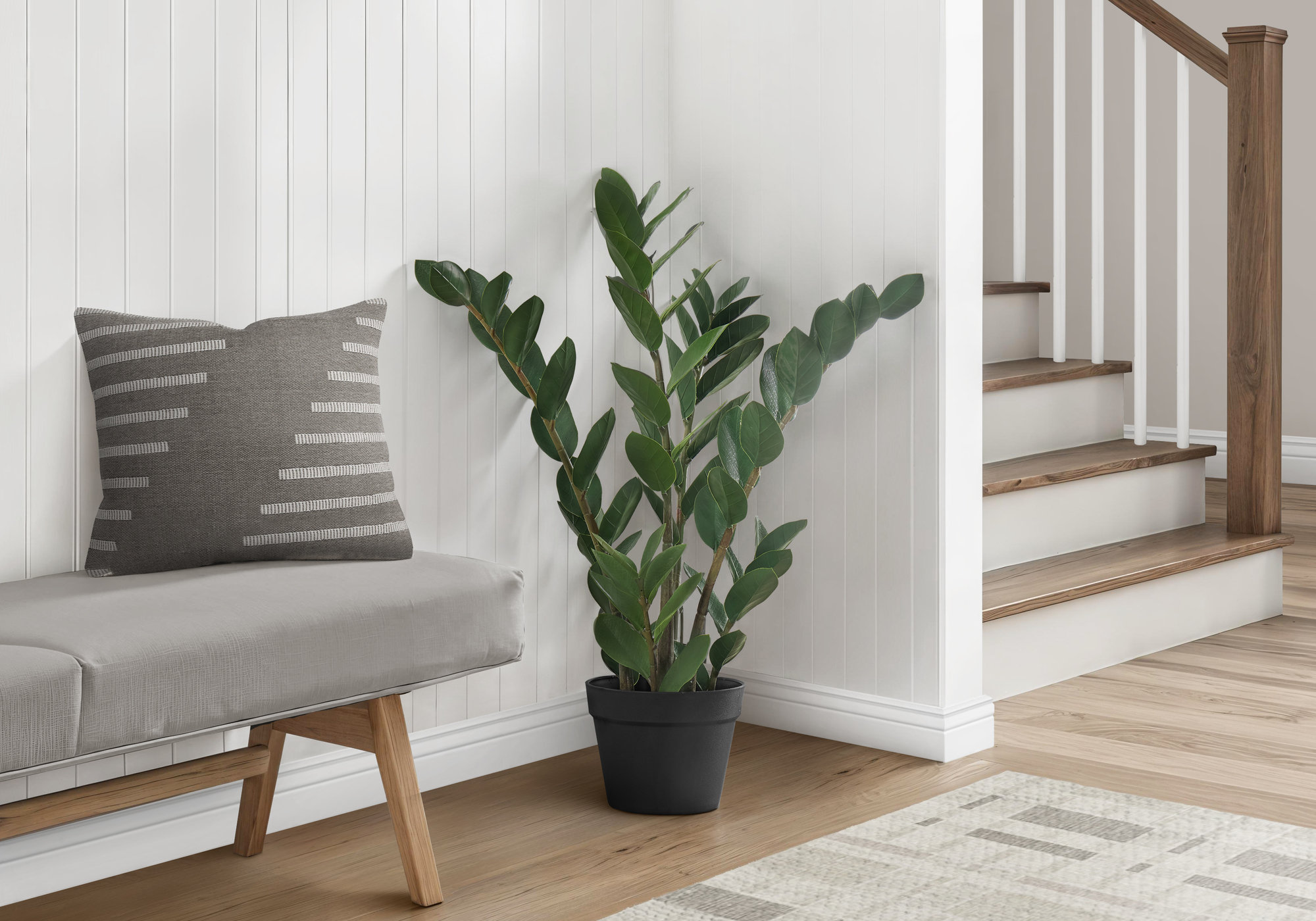 Birch Lane™ Artificial Plant, 29" Tall, Zz Tree, Indoor, Floor ...