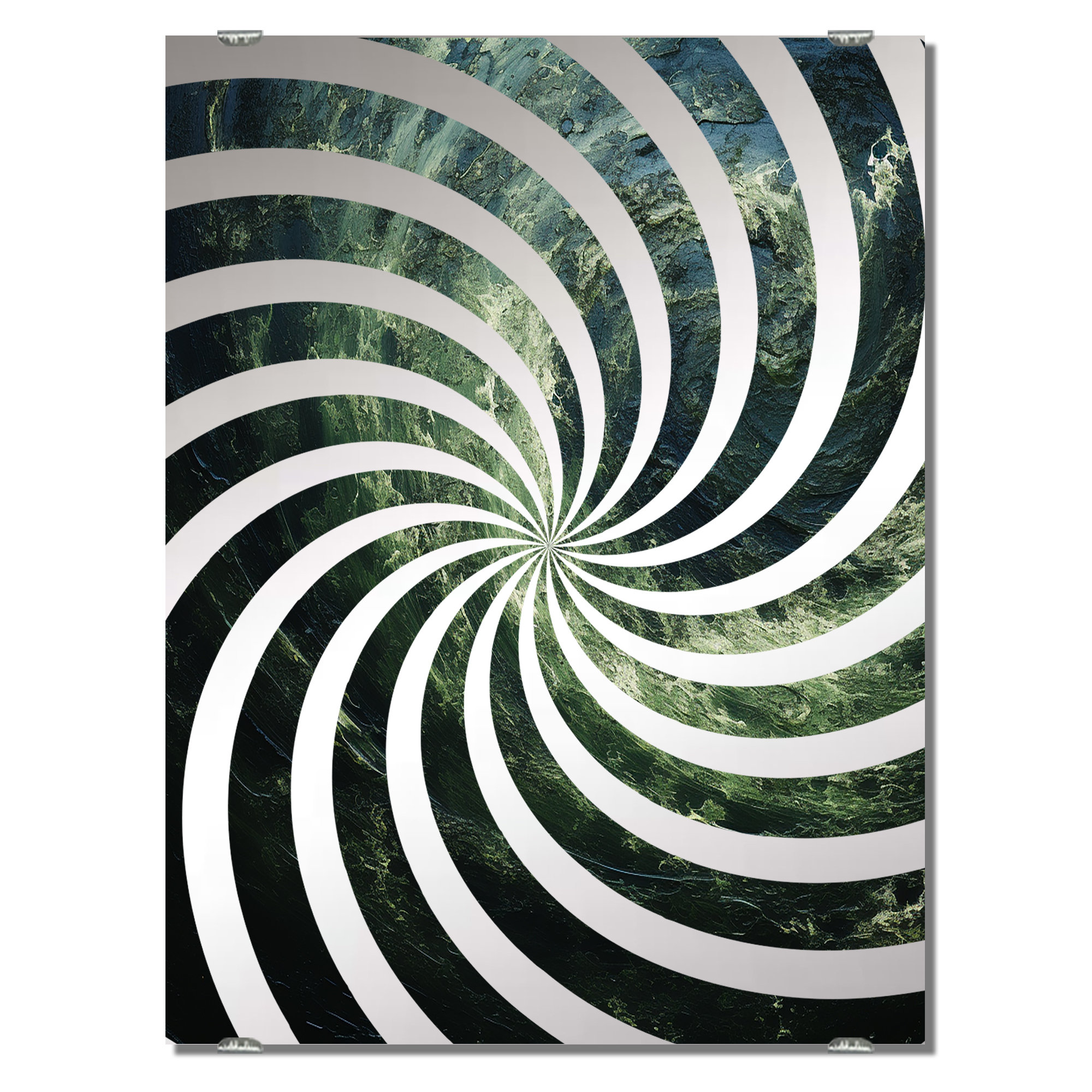 East Urban Home Chree - Abstract Collages Big Wall Mirror MIR138004 ...