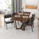 Gracie Oaks Jeb Solid Wood Dining Table & Reviews - Wayfair Canada