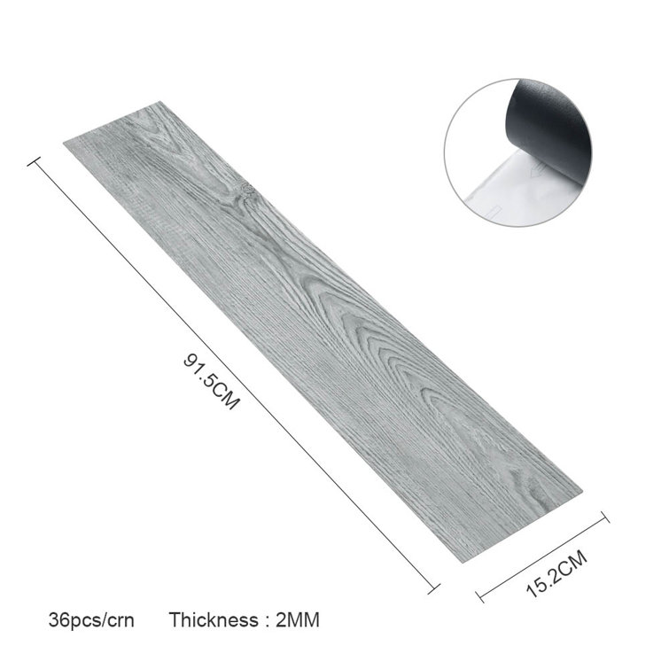 Alpen Home Celoron 2mm Laminate Flooring in Grey | Wayfair.co.uk