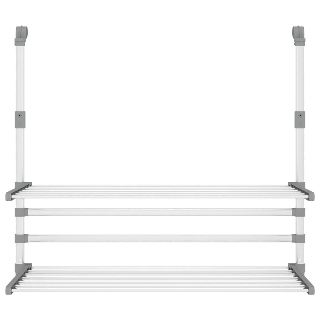 Rebrilliant Aluminum Foldable Wall-Mounted Drying Rack | Wayfair