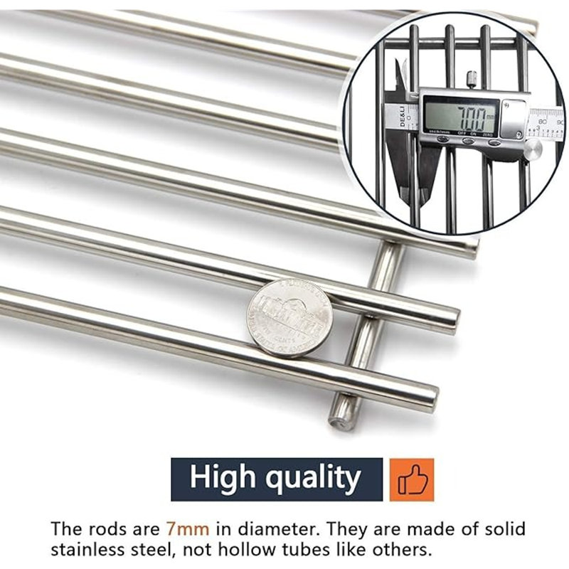 BOARDS & BERRIES LLC Stainless Steel Grill Grid Mat | Wayfair